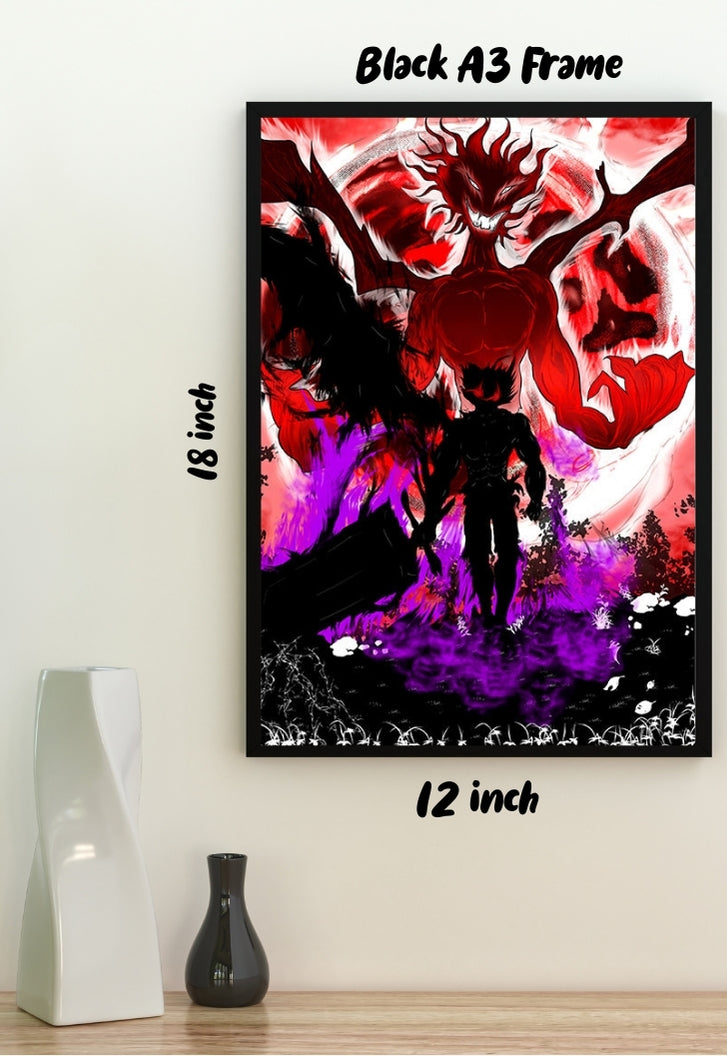 Black Clover Asta Demon Mode – Posterwa