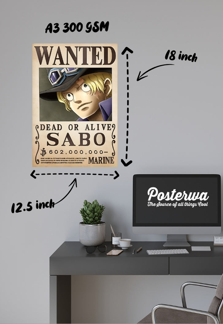 SABO - WANTED POSTER – Posterwa