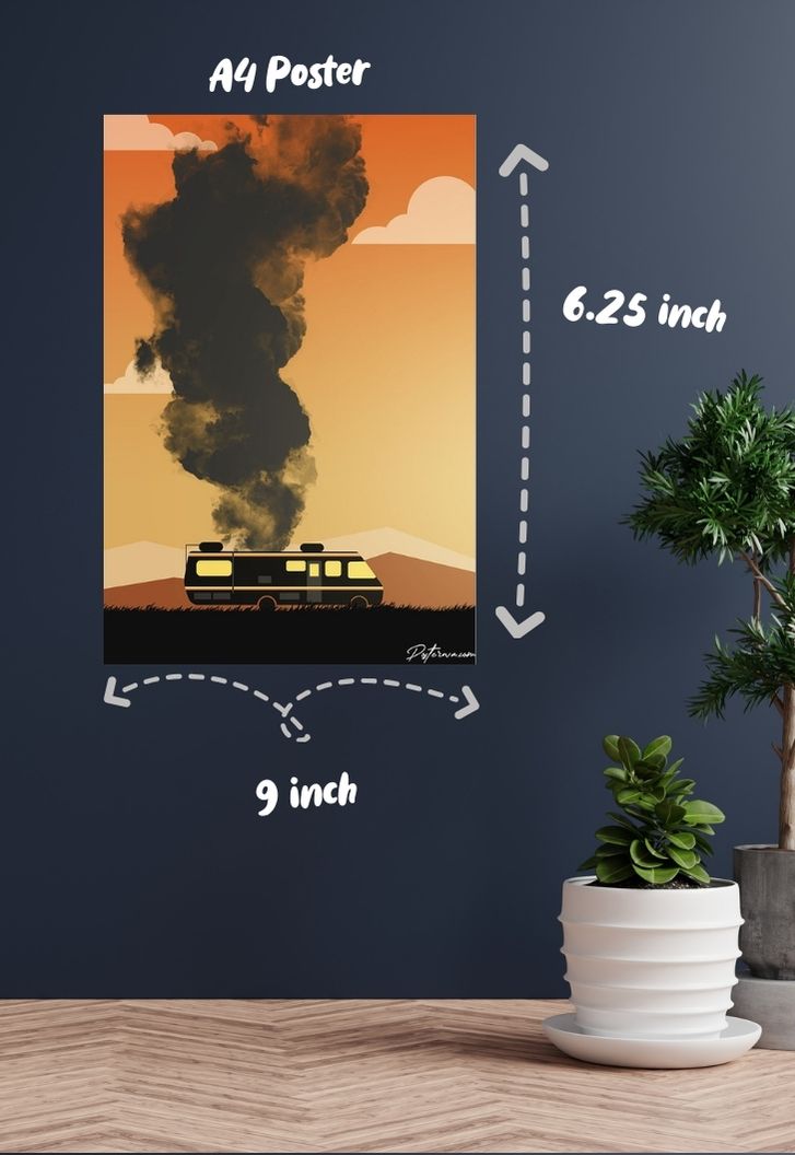 Breaking Bad Van – Posterwa