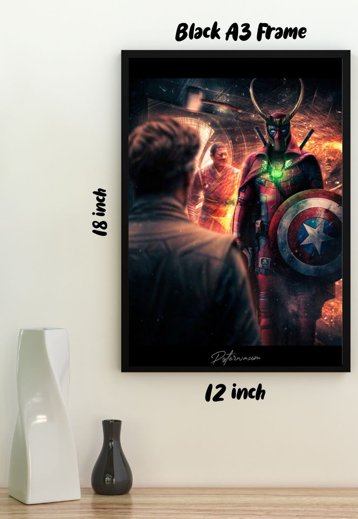 Deadpool multiverse – Posterwa