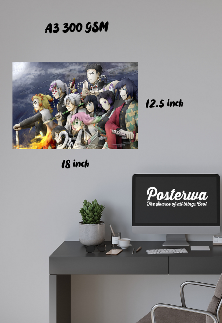 Hashiras Demonslayer – Posterwa