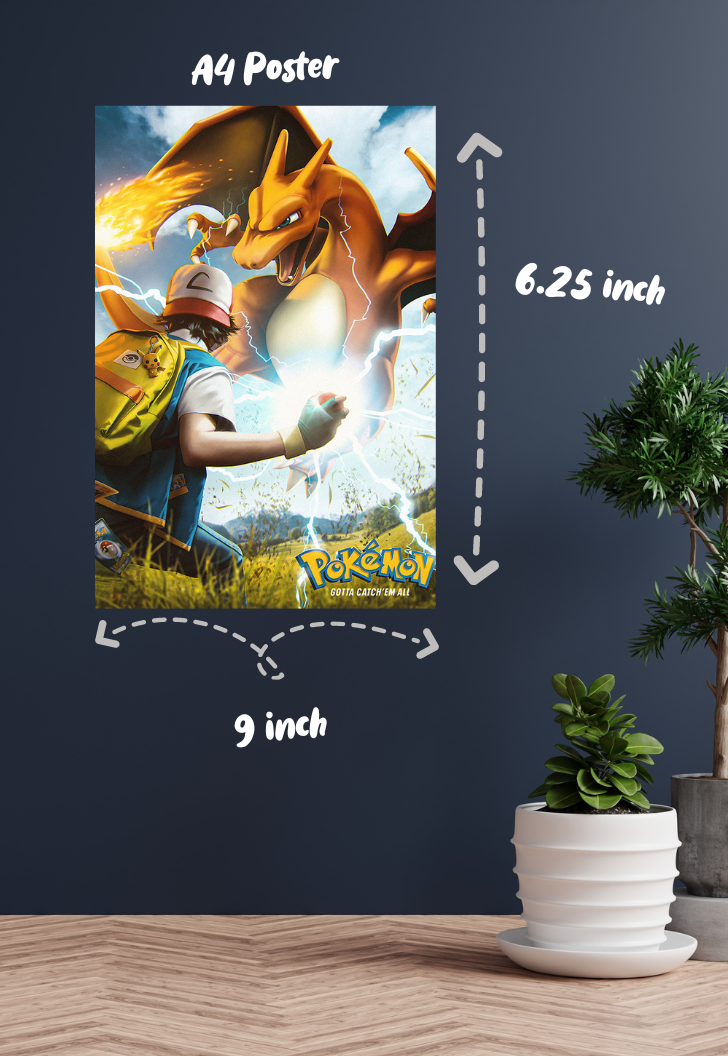 Charizard Battle – Posterwa