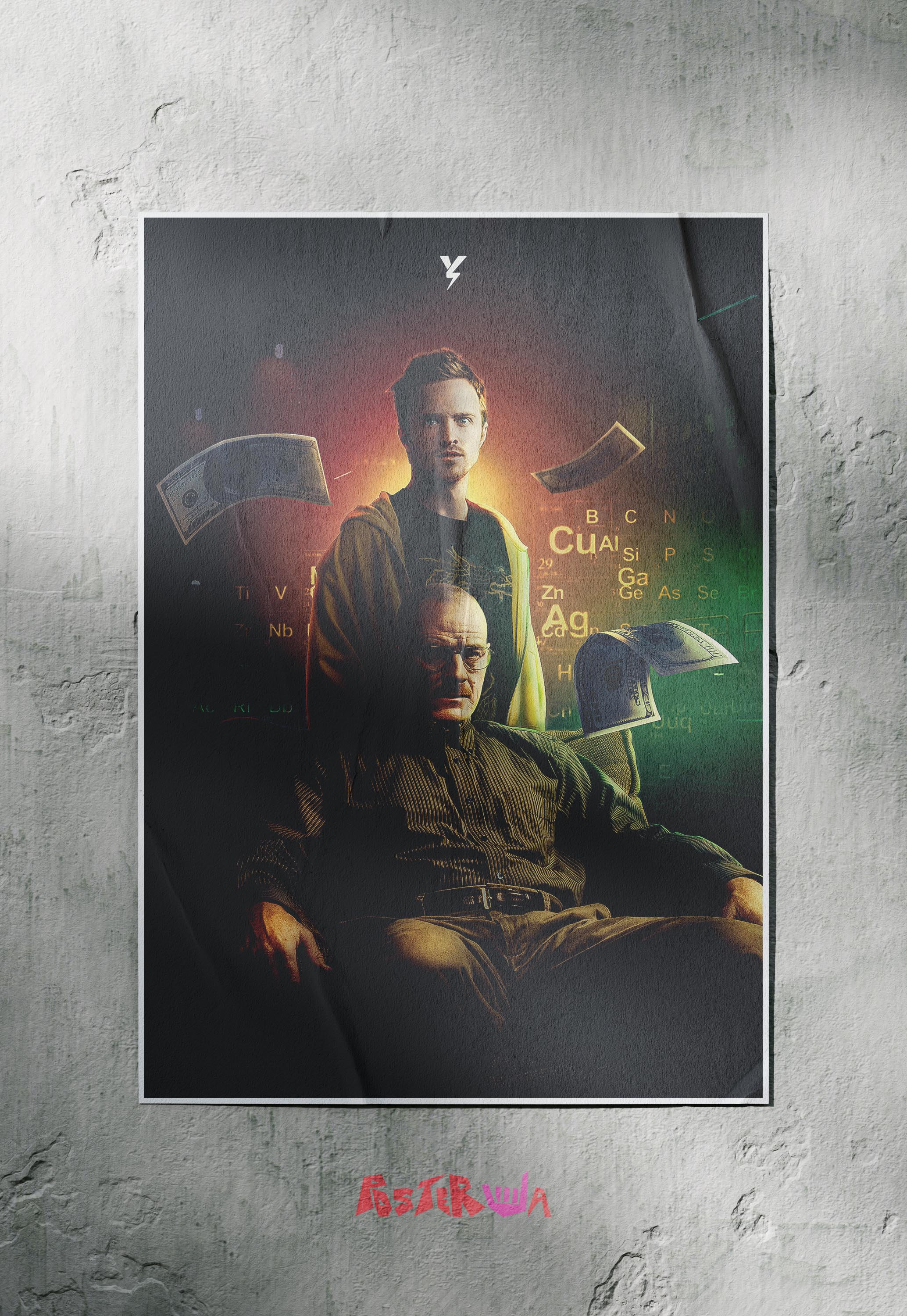 Dynamic Duo | Breaking Bad | Iconic Poster – Posterwa