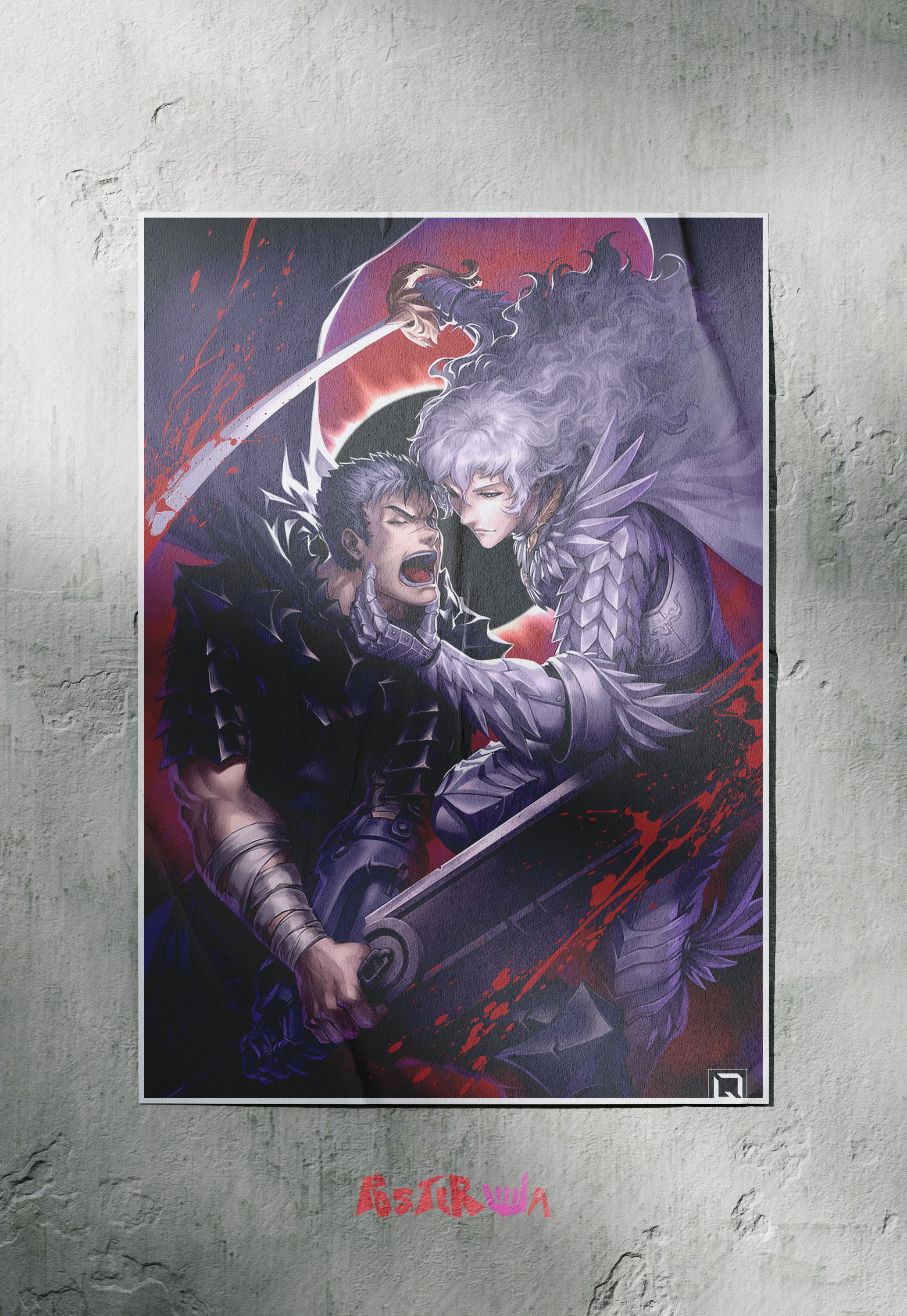 Eclipse of Fate | Berserk | Anime Poster – Posterwa