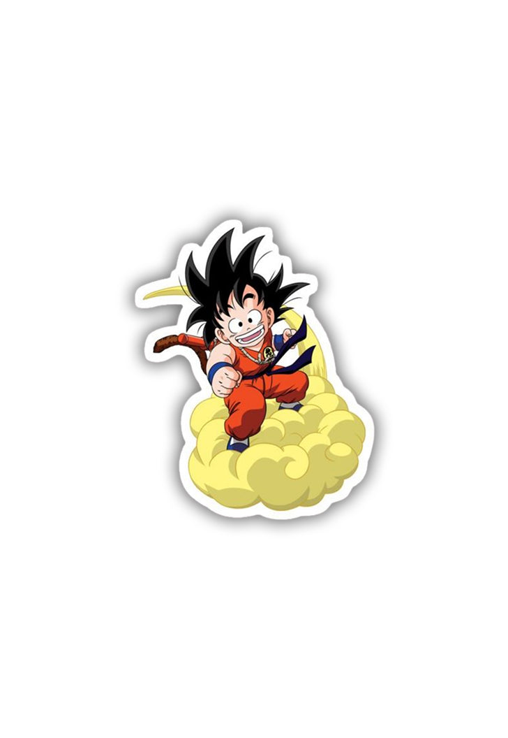 Goku riding Nimbus Sticker – Posterwa