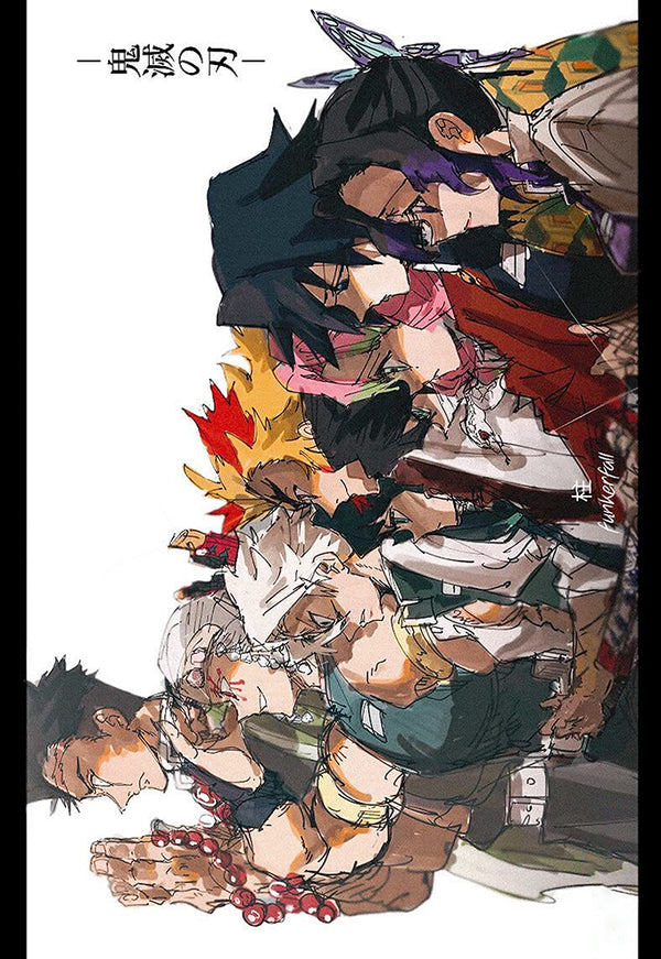 Hashiras Fanart Poster – Posterwa