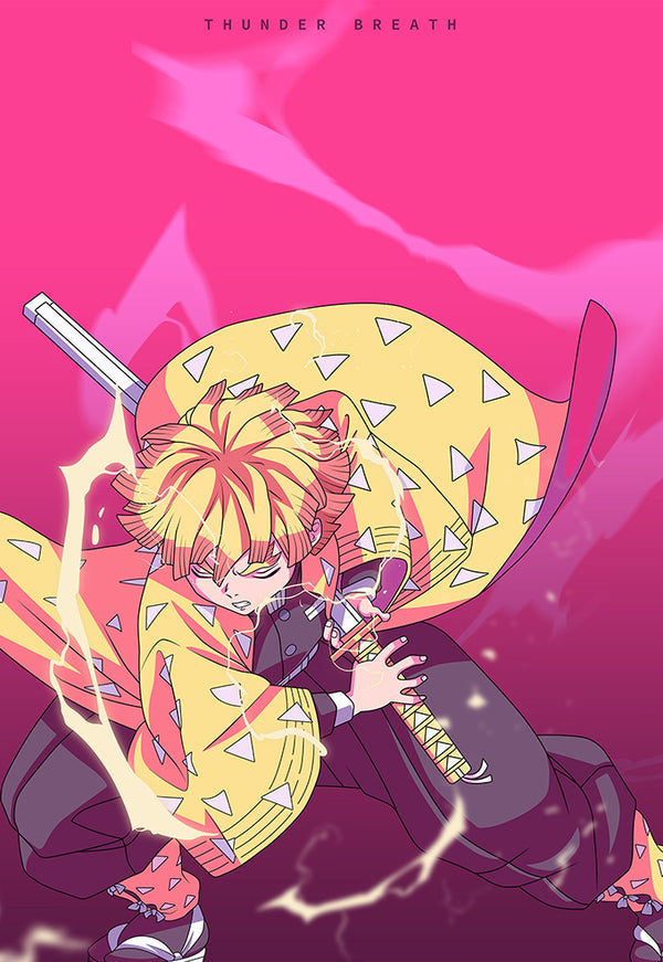 Zenitsu Poster – Posterwa