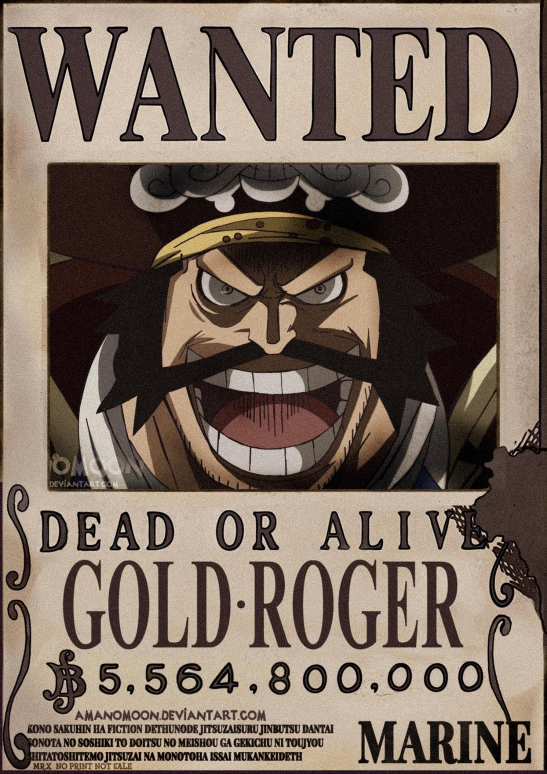 ONE PIECE : Wanted Posters – Posterwa